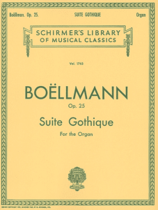 Boëllmann, León: Suite Gothique Op. 25 | Gottfrid Johansson musik Stockholm