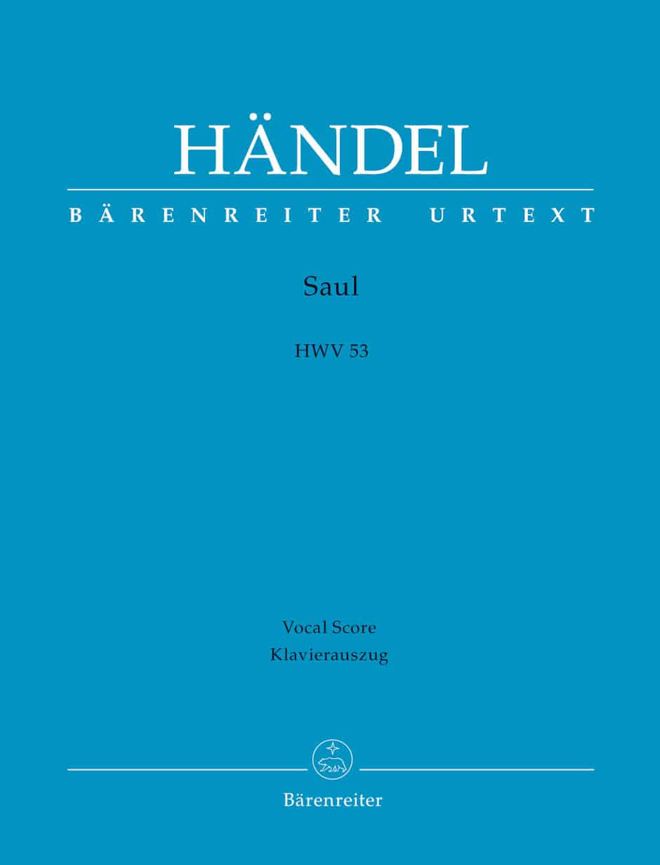 Handel, George Frideric: Saul HWV 53 -Oratorio in three acts ...