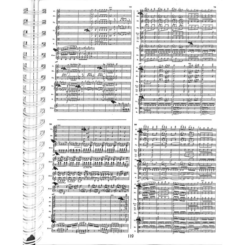 The Piano Concertos of Bach, Beethoven & Brahms (study scores ...