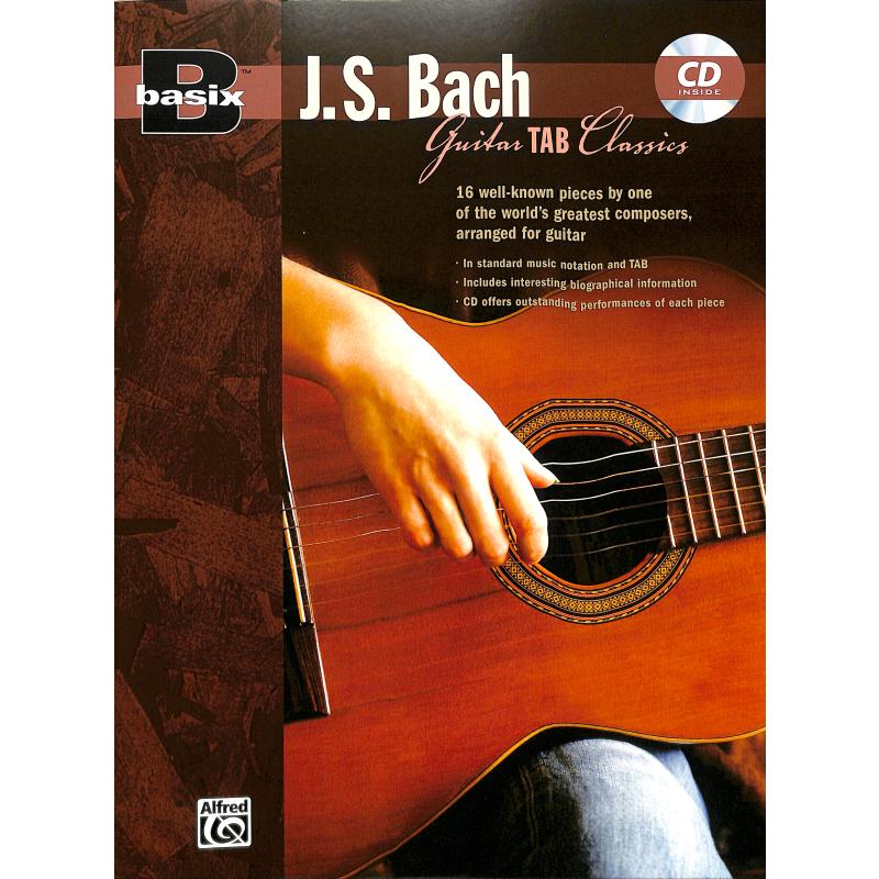 Basix® Guitar TAB Classics: J. S. Bach (Bok + CD) | Gottfrid Johansson ...
