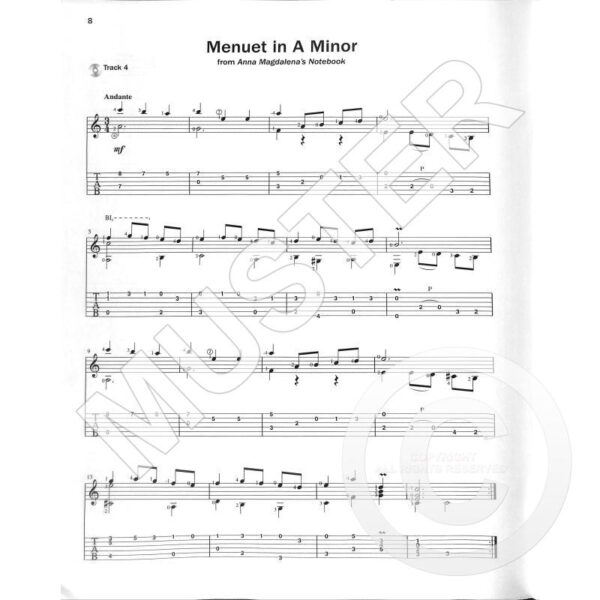 Basix® Guitar TAB Classics: J. S. Bach (Bok + CD) | Gottfrid Johansson ...