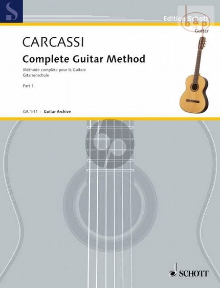 Carcassi, Matteo: Complete Guitar Method Part 1 | Gottfrid Johansson ...
